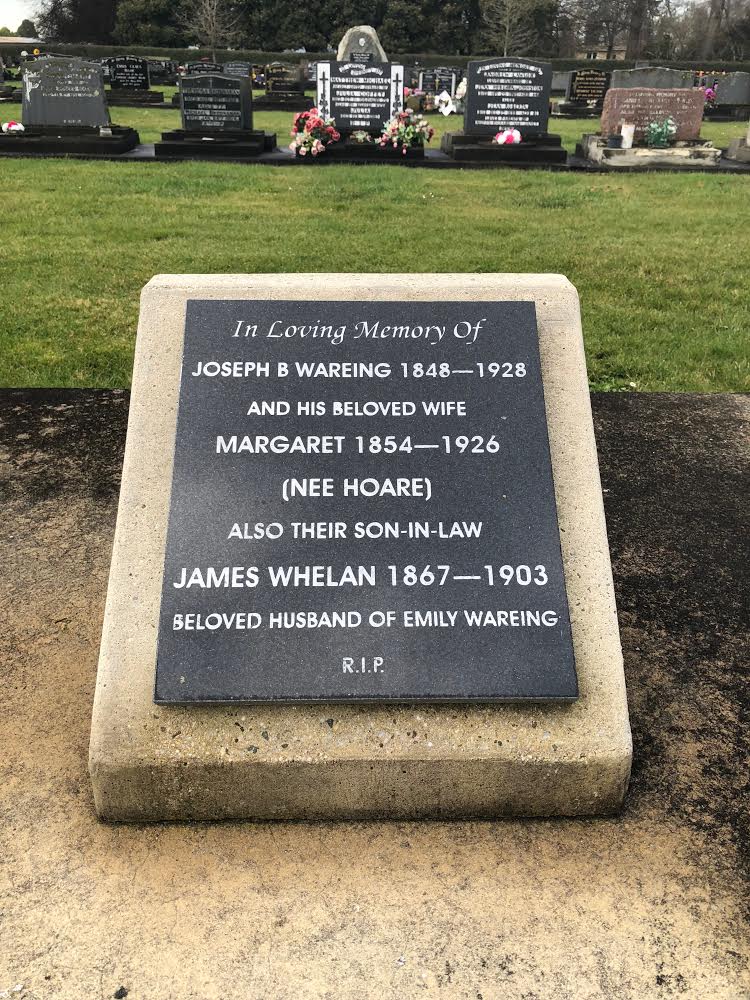 Joseph Bernard Wareing & Margaret Hoare – Our Golden Pioneers